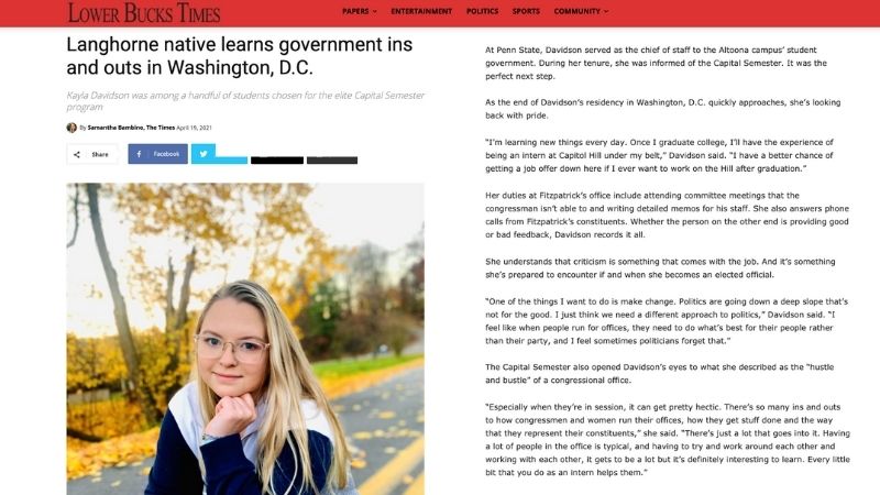 TFAS Liberty + Leadership News: April 30, 2021