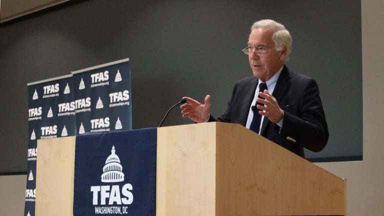 Economist Steve Hanke Discusses Inflation with TFAS Students